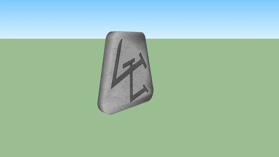 Diablo II-THUL Rune | 3D Warehouse