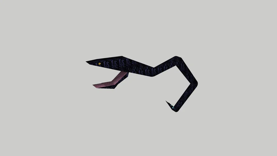 deep sea gulper eel | 3D Warehouse