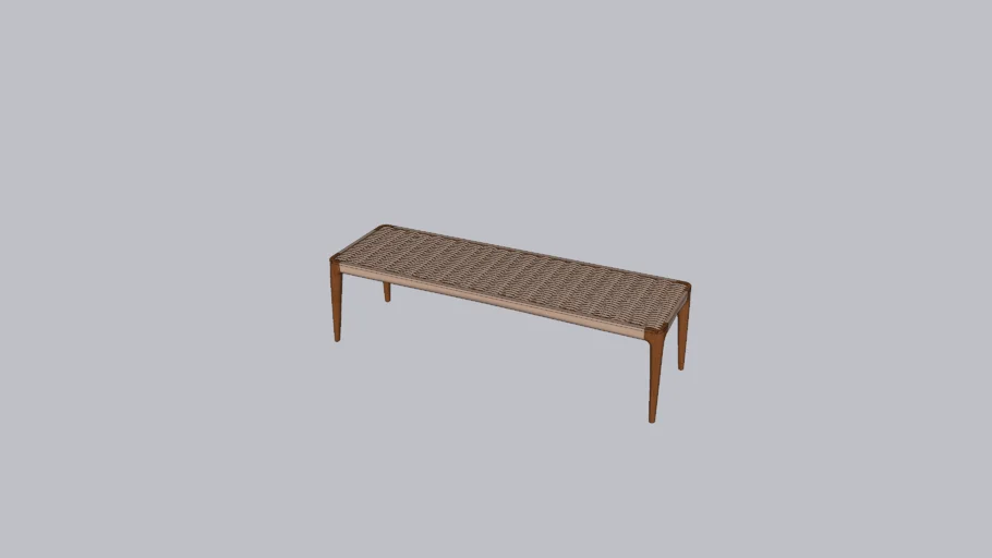 Cantoni - LIMA DINING BENCH | 3D Warehouse
