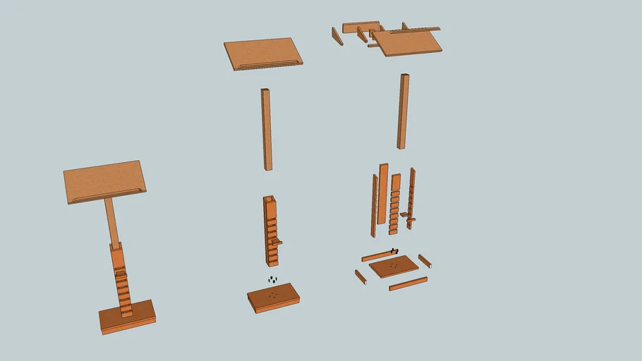 Lectern | 3D Warehouse