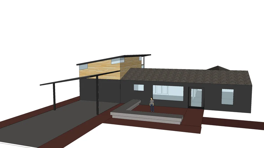 mid-century modern remodel | 3D Warehouse