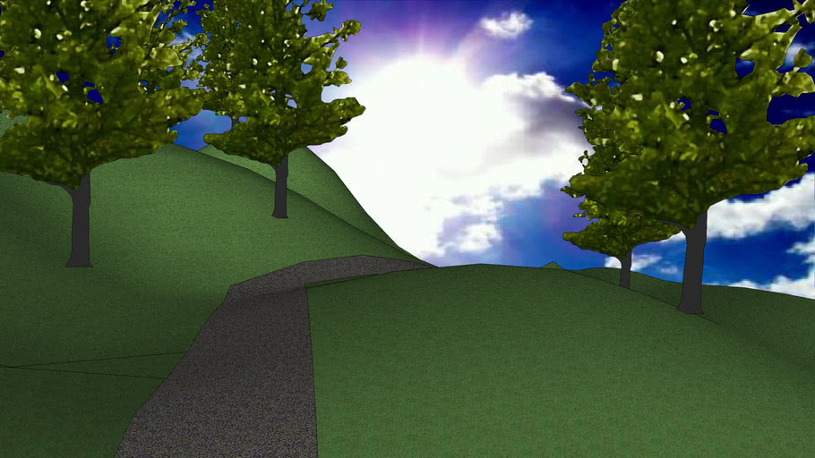 Bike Trail Terrain | 3D Warehouse