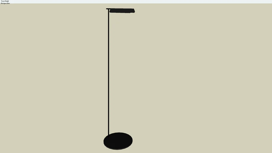 YLighting- Tab LED Floor Lamp | 3D Warehouse