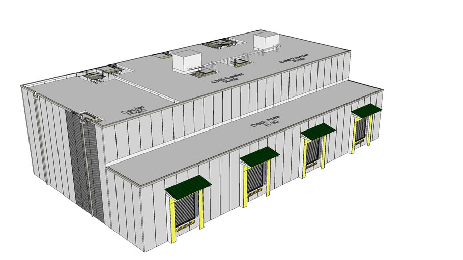 GAF Cold Storage Warehouse | 3D Warehouse