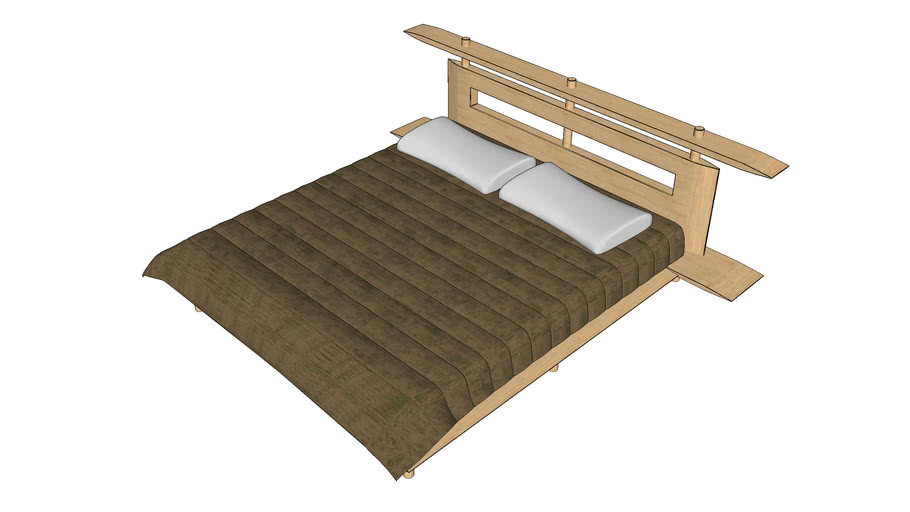bed double 10 | 3D Warehouse