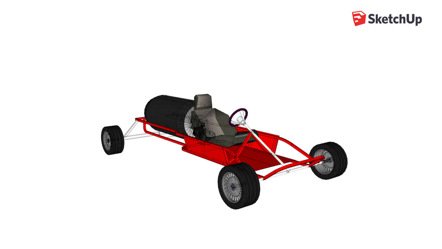 Jet Rocket Go Cart | 3D Warehouse