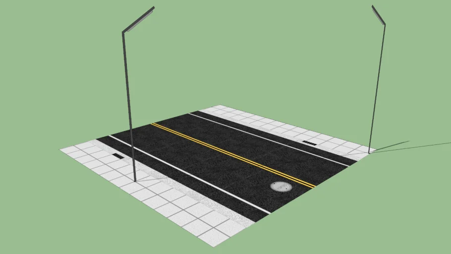 Road | 3D Warehouse