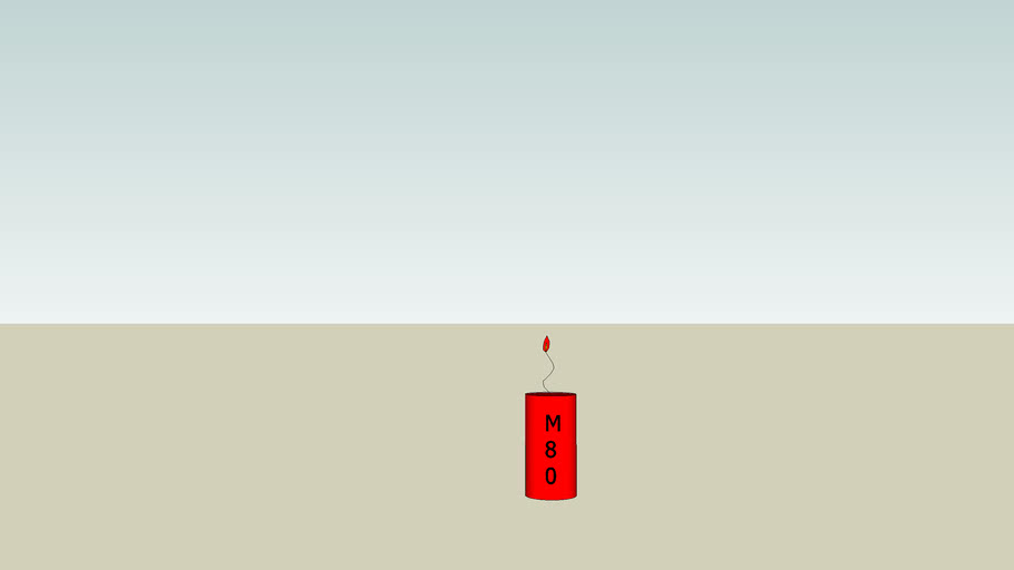 M-80 explosive | 3D Warehouse