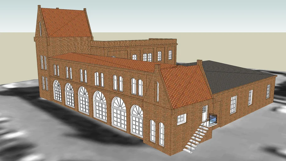 MAIN POST OFFICE-TECHNICAL BUILDINGS | 3D Warehouse