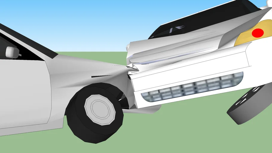 Medium Car CRASH!!!!!! | 3D Warehouse