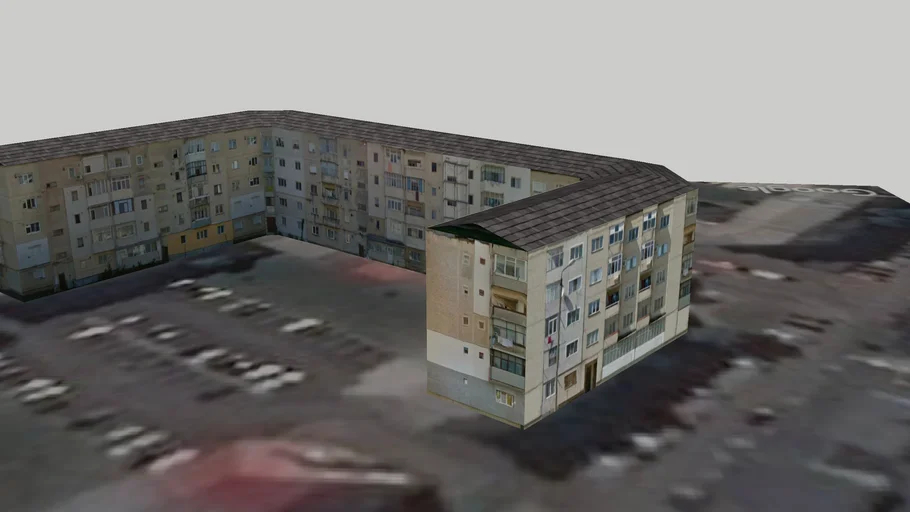 Bloc 5 strada Sintezei, Onesti | 3D Warehouse