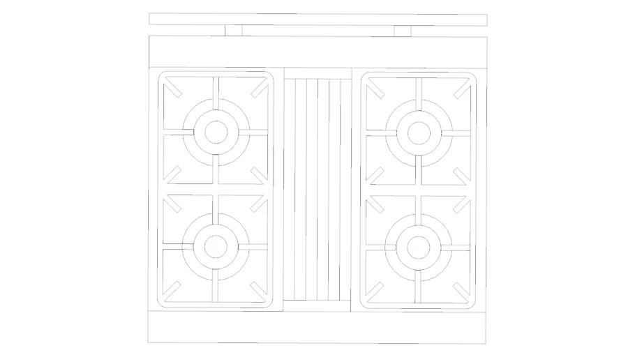 2D Stove | 3D Warehouse