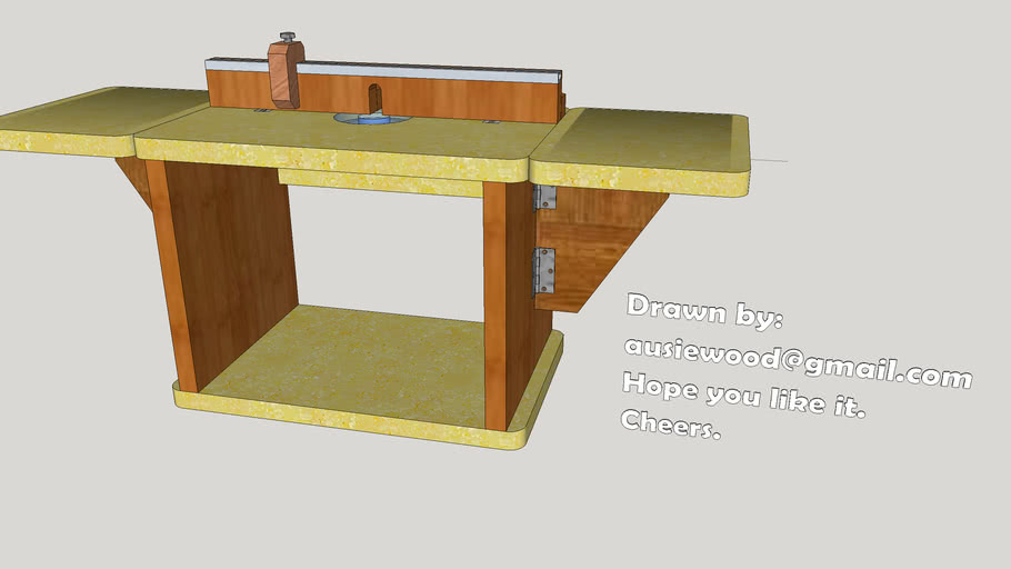 Router Table 2 | 3D Warehouse