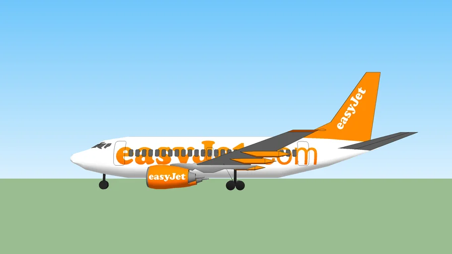 easyjet 737 | 3D Warehouse