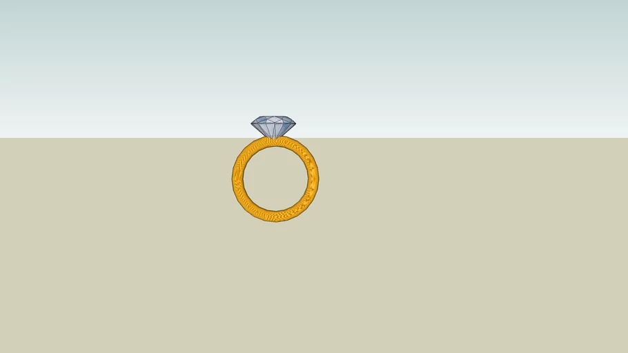 diamond ring | 3D Warehouse