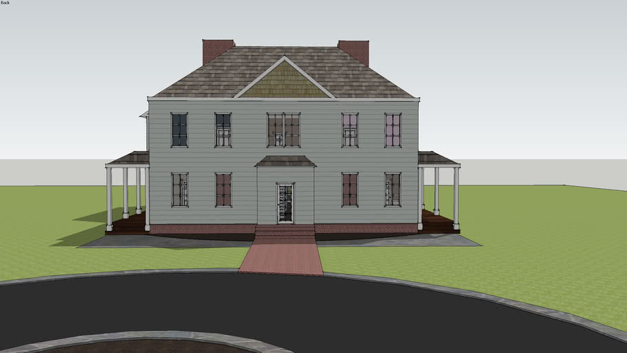 Colonial House | 3D Warehouse