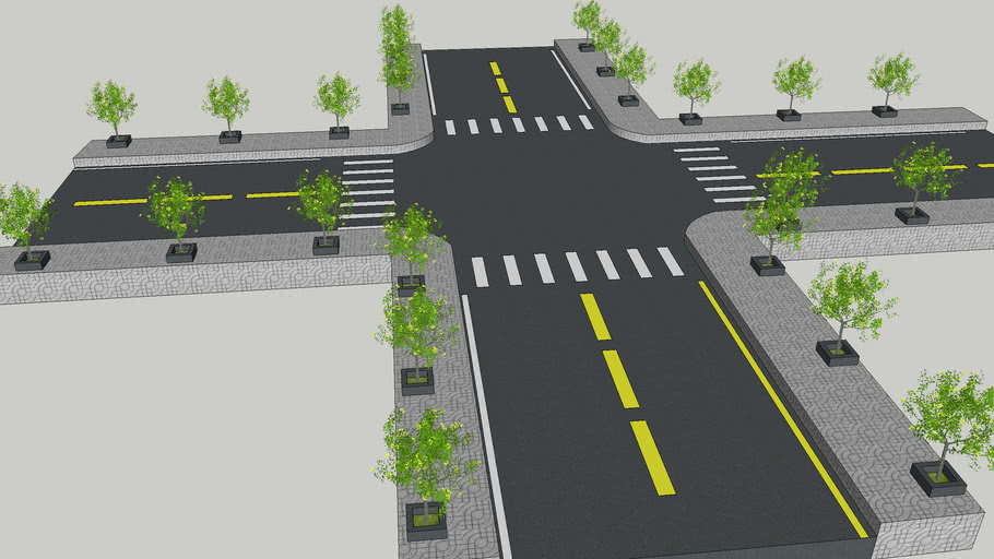 Road 3D | 3D Warehouse