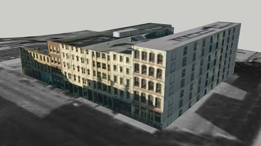 Main Street Building 7 | 3D Warehouse