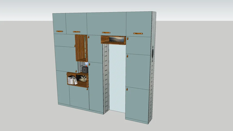 Cupboard with entrance | 3D Warehouse