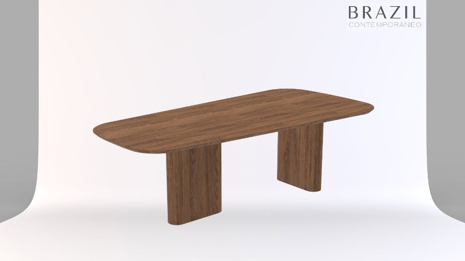 Mesa Jantar Mendonza - Brazil Contemporâneo | 3D Warehouse