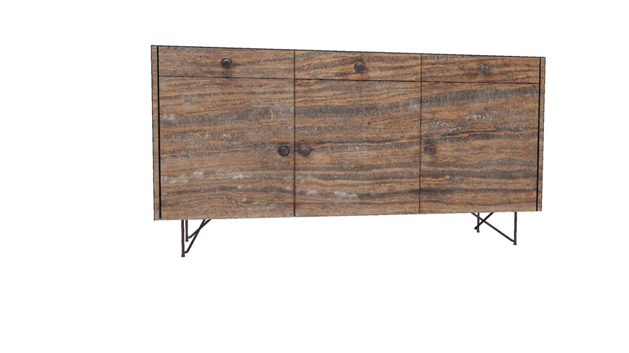82944 Sideboard Quarry Copper | 3D Warehouse
