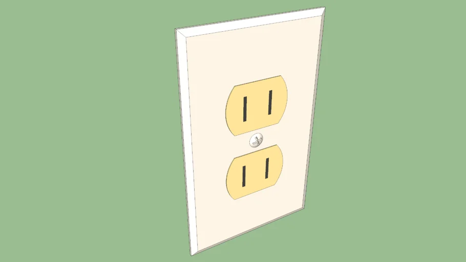 Wall Outlet | 3D Warehouse