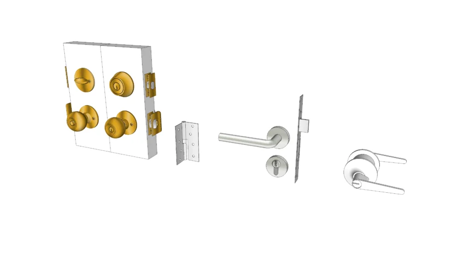 Door Lock | 3D Warehouse