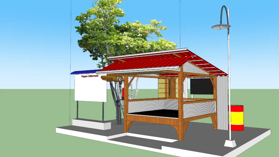 Pos Kamling RT | 3D Warehouse