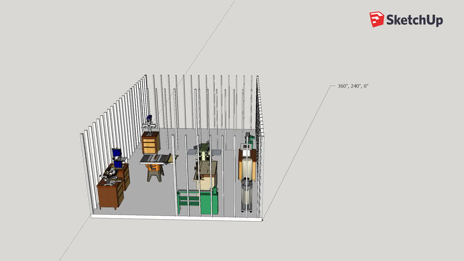 wood shop template | 3D Warehouse
