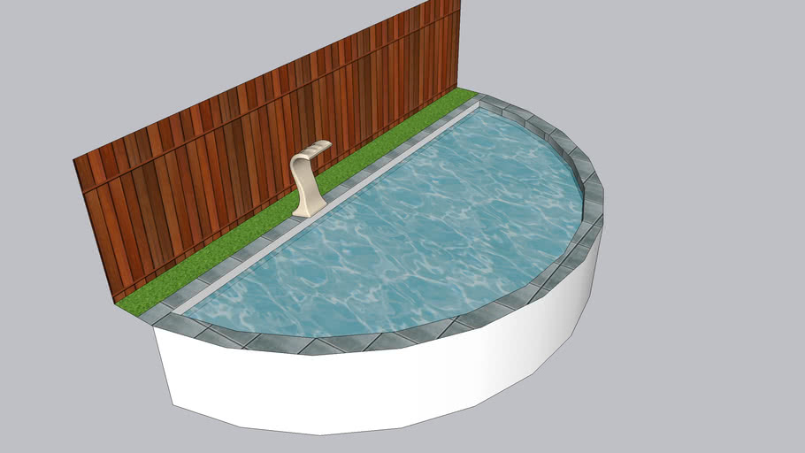 pedra jardim branca | 3D Warehouse