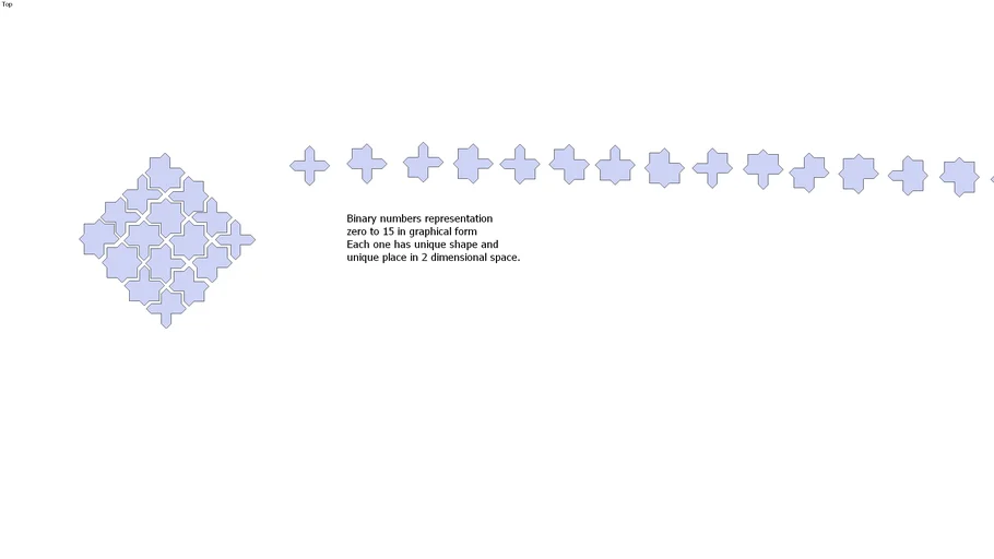 Binary numbers in graphics | 3D Warehouse
