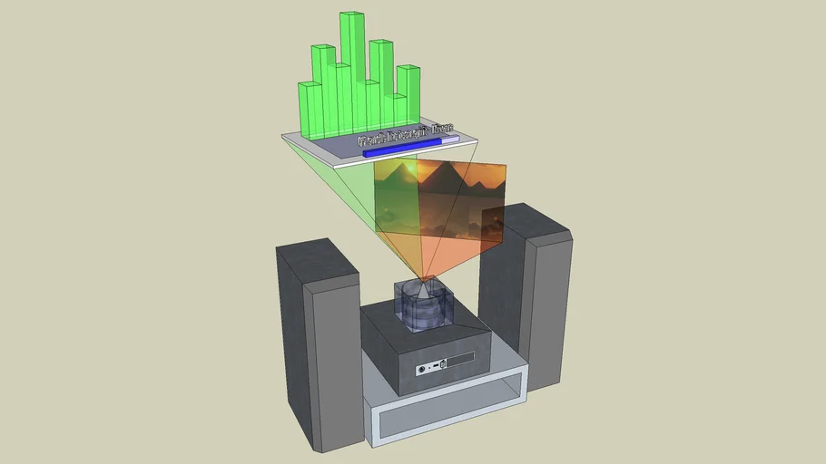 Holographic Computer | 3D Warehouse