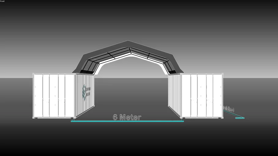 Kantor kontainer | 3D Warehouse