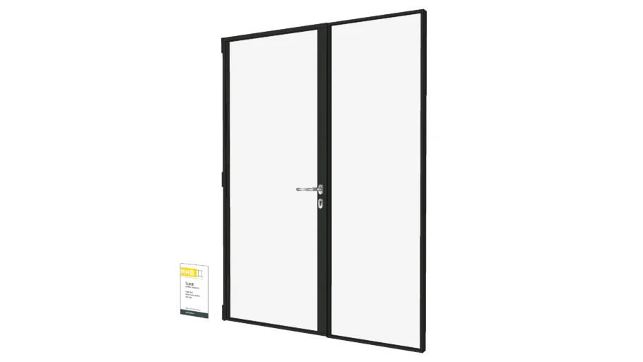 MHB - SL30 Steel Door - Single - Broad Closing Mullion - Side Light ...