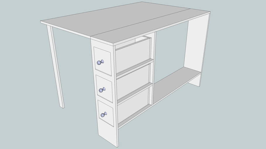 Folding table | 3D Warehouse