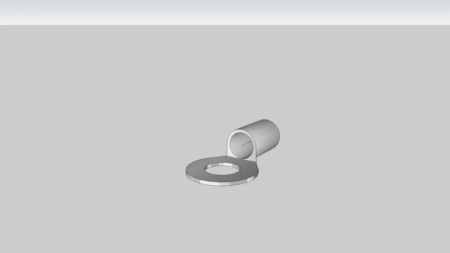 Battery Terminal Lug M10 - Cable 8mm | 3D Warehouse