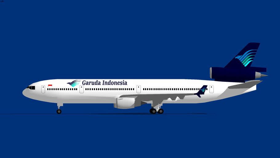 Garuda Indonesia McDonnell Douglas MD-11 | 3D Warehouse