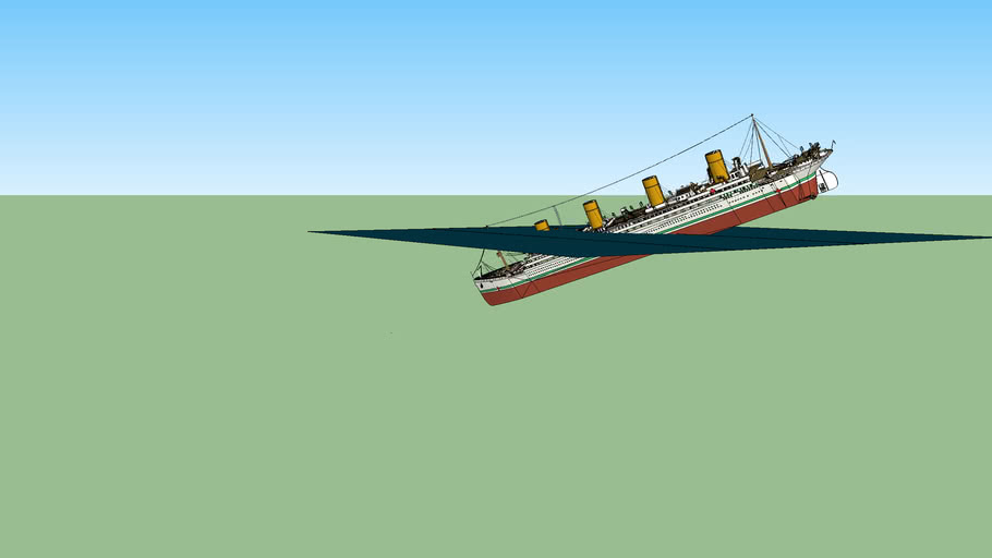 BRITANNIC SINKING | 3D Warehouse