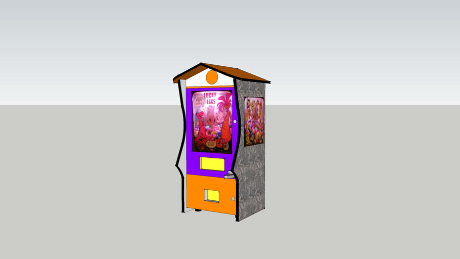 Flintstones egg machine arcade game | 3D Warehouse