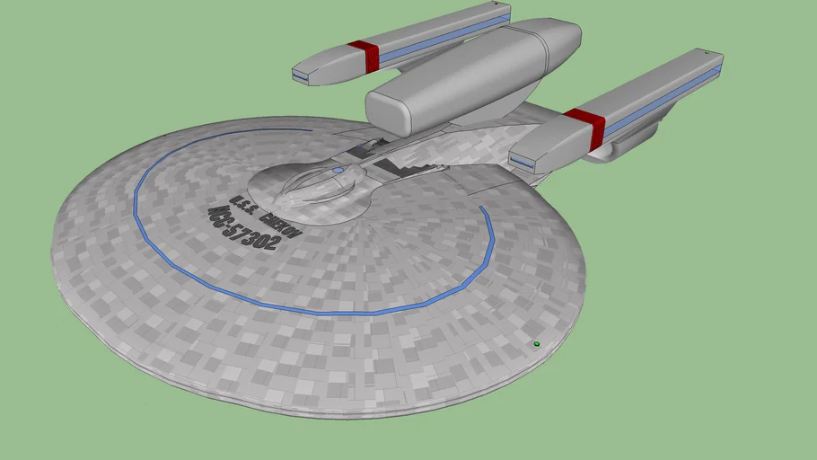 USS Chekov (Revised) (Springfield Class) Battle of Wolf 359 | 3D Warehouse