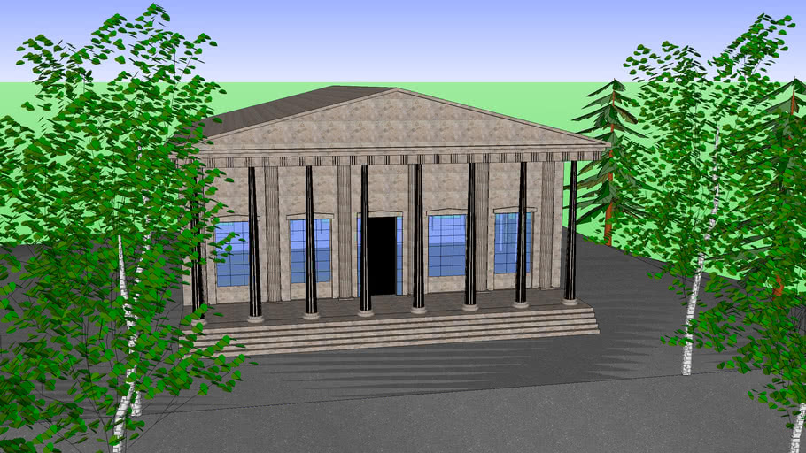 Greek Building | 3D Warehouse