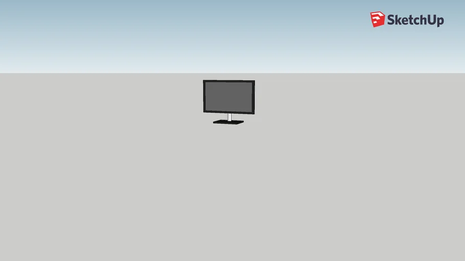 Samsung S24C550L 24' LCD Monitor | 3D Warehouse