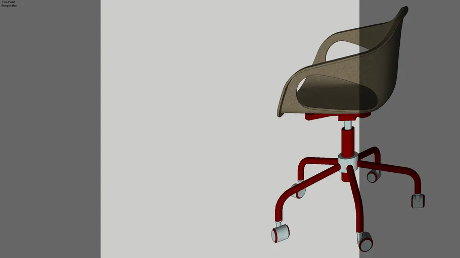 Study Chair 1 (wheel) | 3D Warehouse