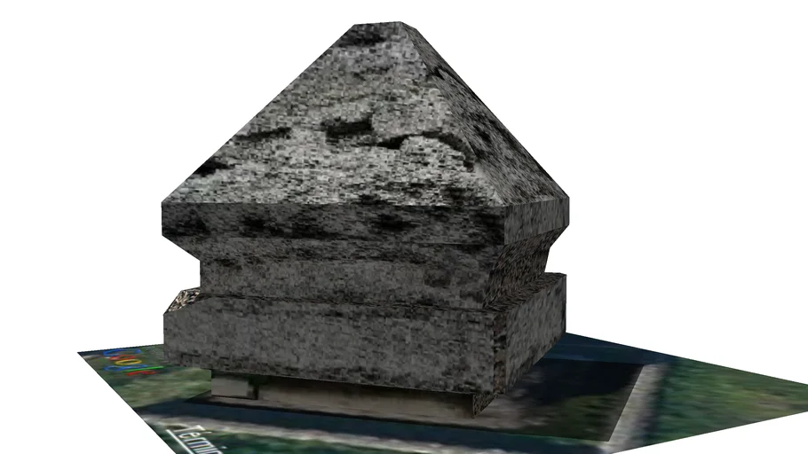 Sepulcro Piramidal de los Metelos - Via Appia | 3D Warehouse