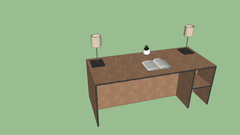 Study Table | 3D Warehouse