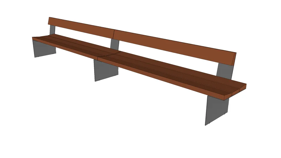 Bancal 168' Bench | 3D Warehouse