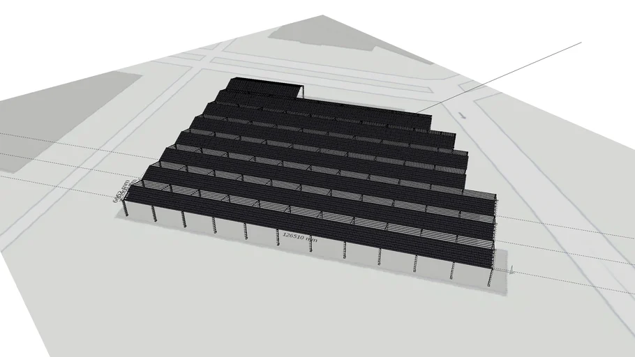Erkunt Solar Power Plant Pre-Design | 3D Warehouse