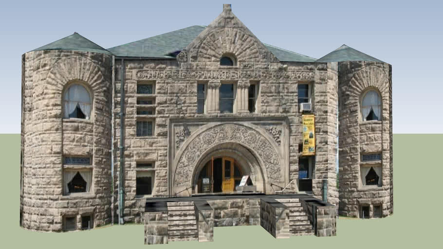 Mabel Tainter Memorial Building | 3D Warehouse