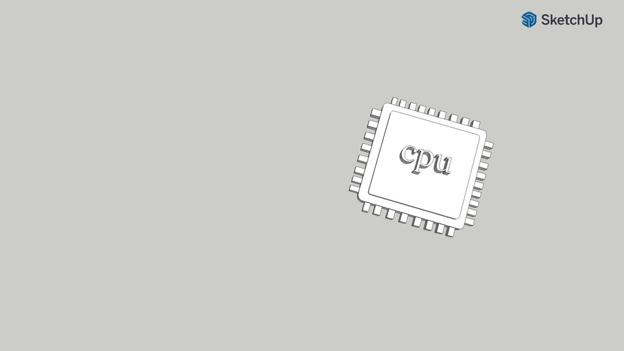 cpu | 3D Warehouse
