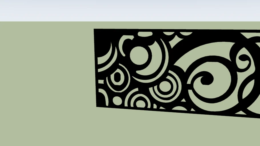 LASER CUT SCREEN | 3D Warehouse